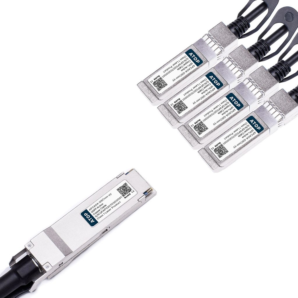 40GBASE DAC(Direct Attached Cable) Break-out 4xSFP+ Active up to ...